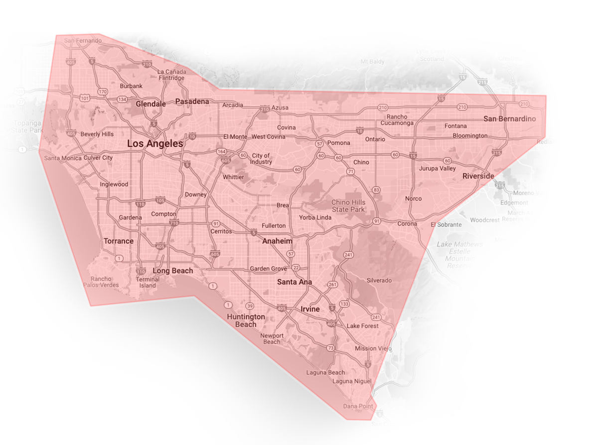 Plumbing Service Areas